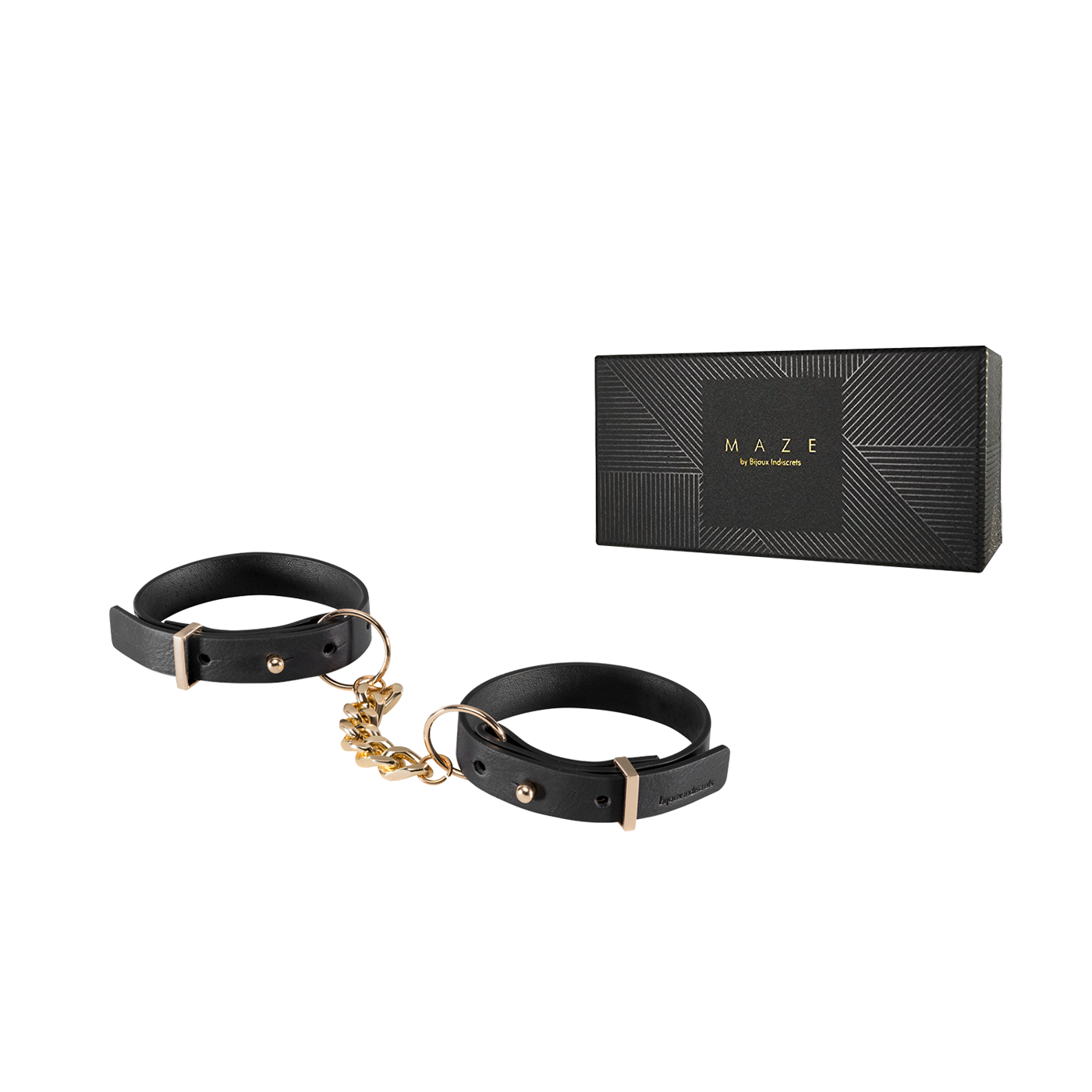 Chic Leather Handcuffs l Couple's Role Play l Soft Bondage – Maison Mika